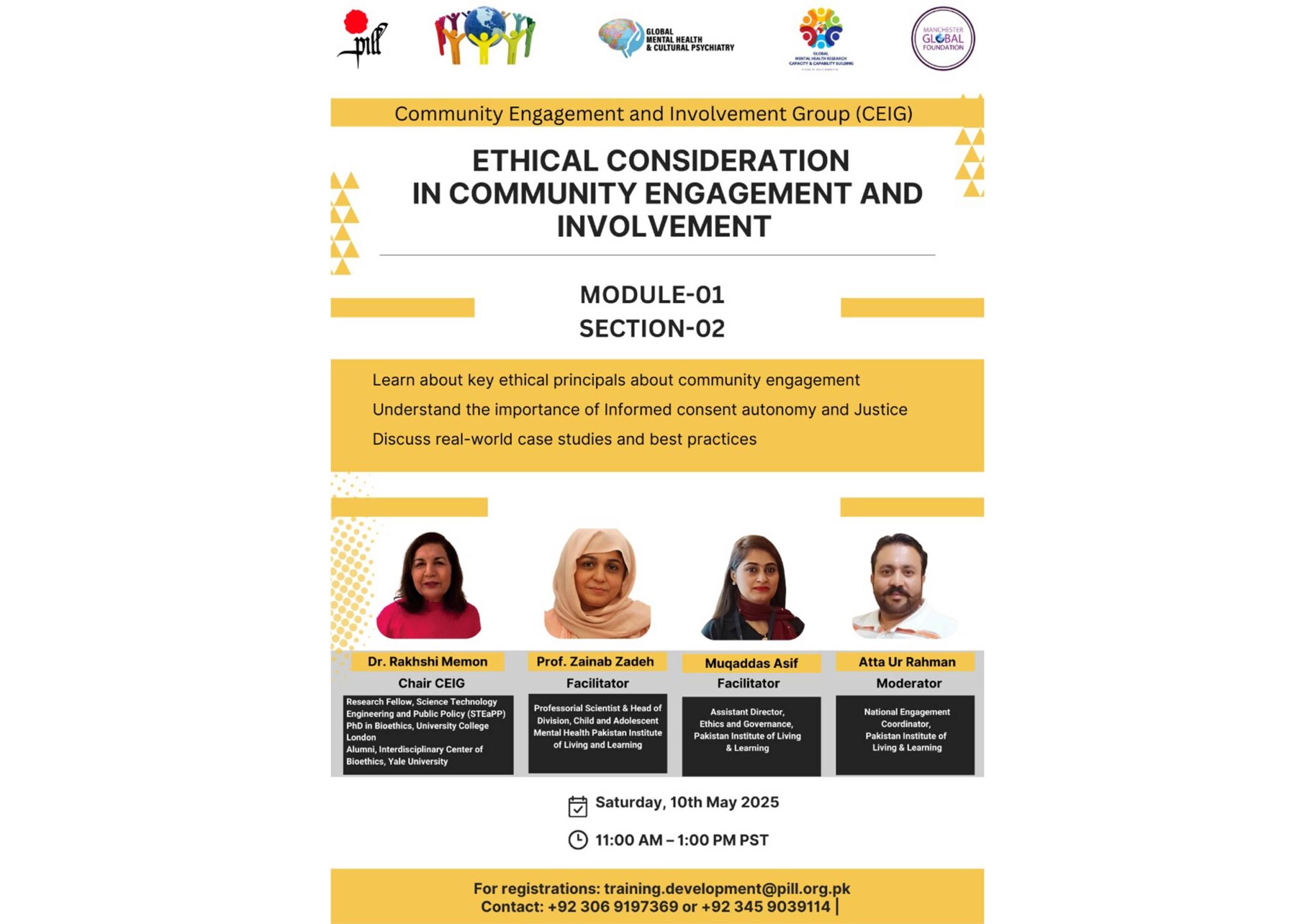 Ethical Consideration in Community Engagement and Involvement ...