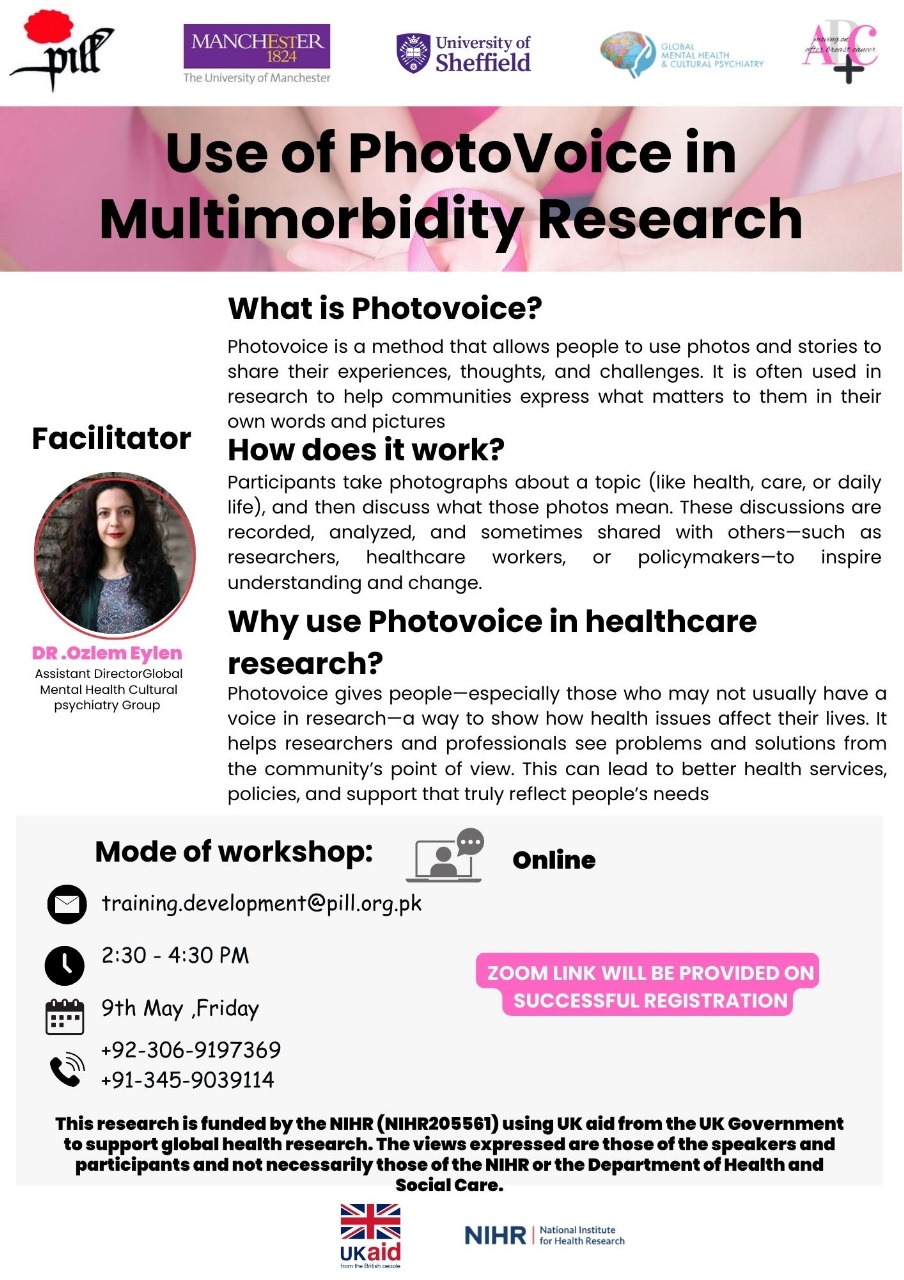Use of PhotoVoice in Multimorbidity Research - Manchester Global ...